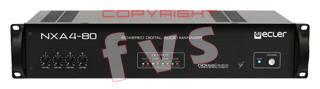 FVS - grossiste audiovisuel - Amplis mélangeur 4-8-16 ohms - ECLER NXA4-80
